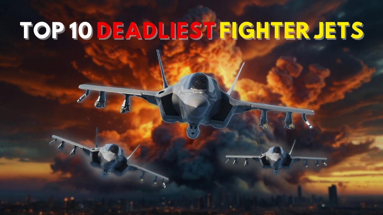 Top 10 Deadliest Fighter Jets in the World (2025) | #1 Will Shock You ...