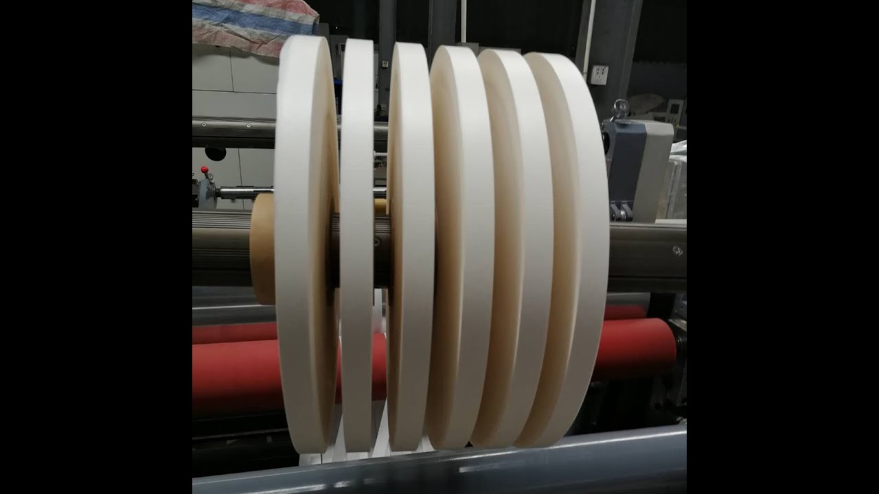 HJFQ-1100A High Speed Jumbo Roll Slitting Rewinding Machine - YouTube
