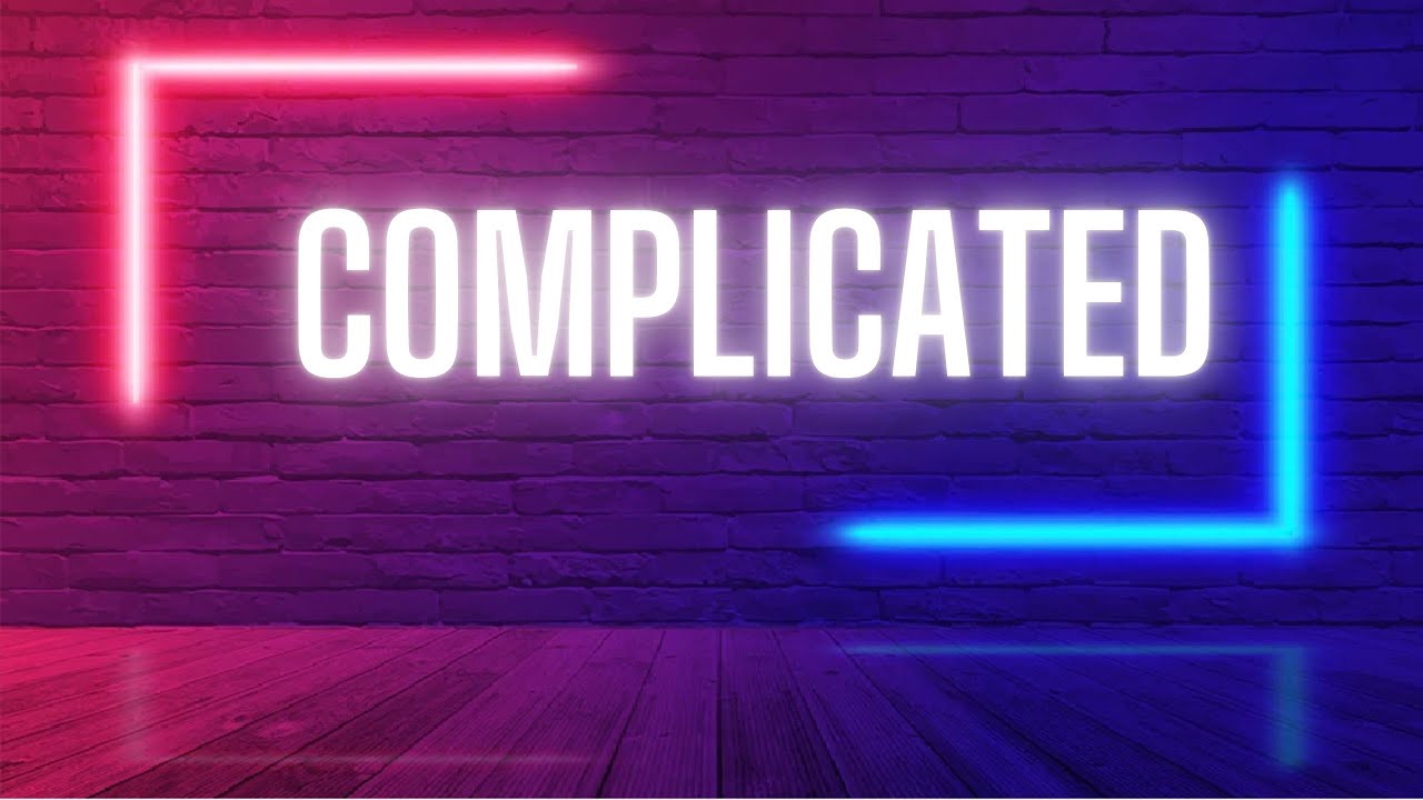 Complicated - Avril Lavigne (Official Video Lyric) - YouTube
