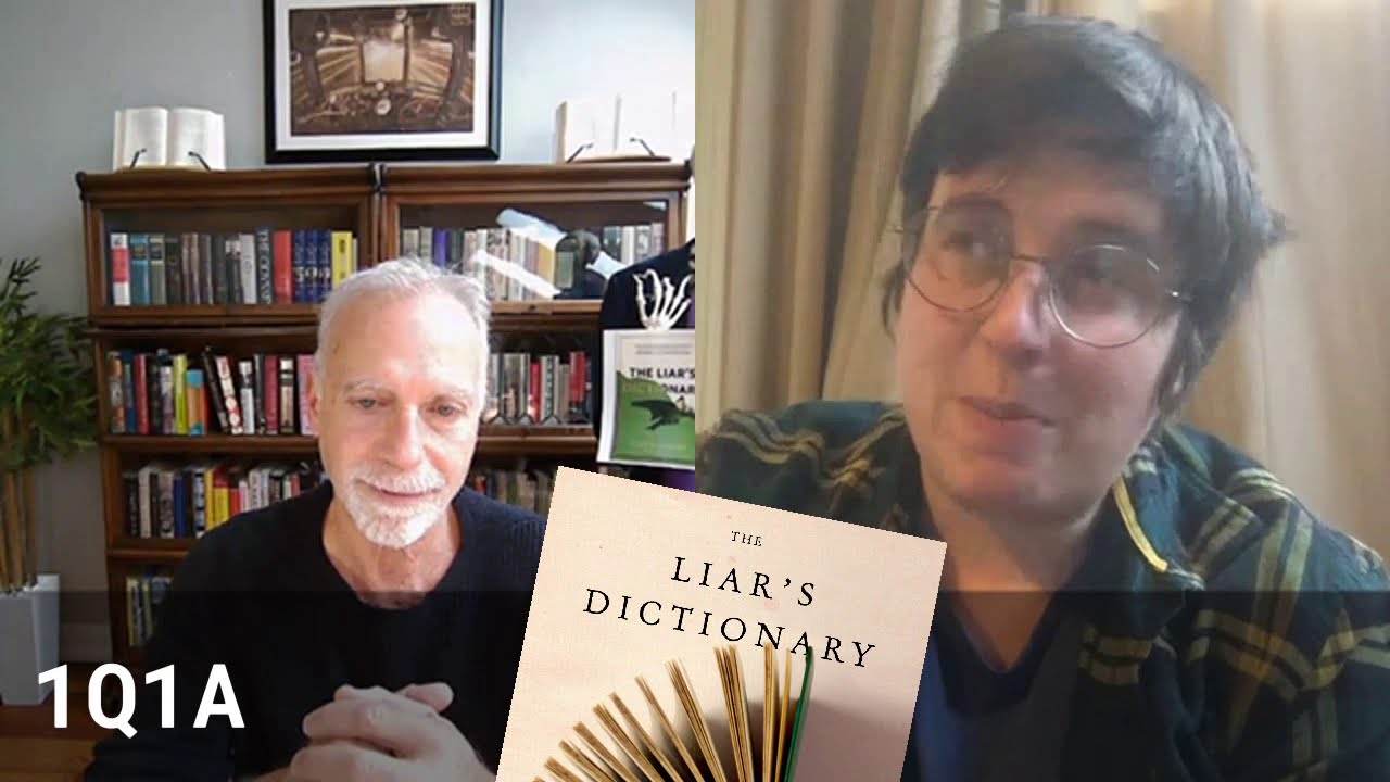 1Q1A | The Liar’s Dictionary by Eley Williams - YouTube