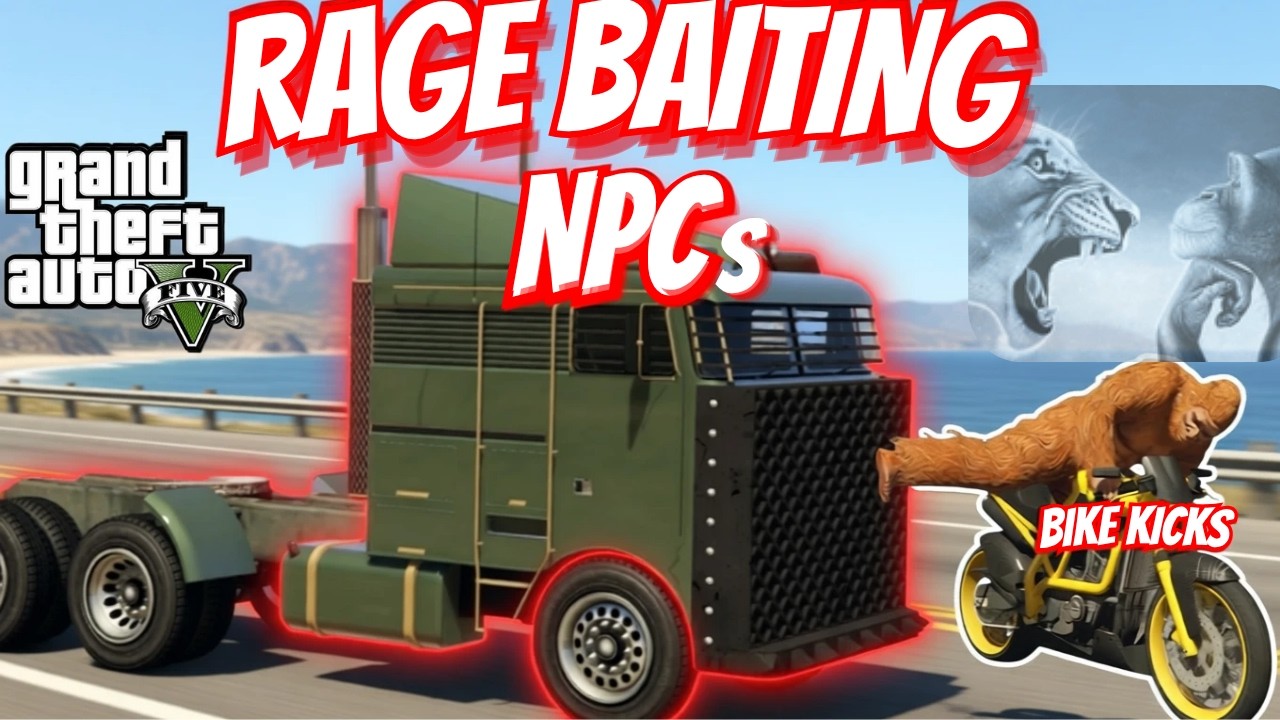 11 Minutes of Angry npc *Rage Baiting* | GTA 5 - YouTube