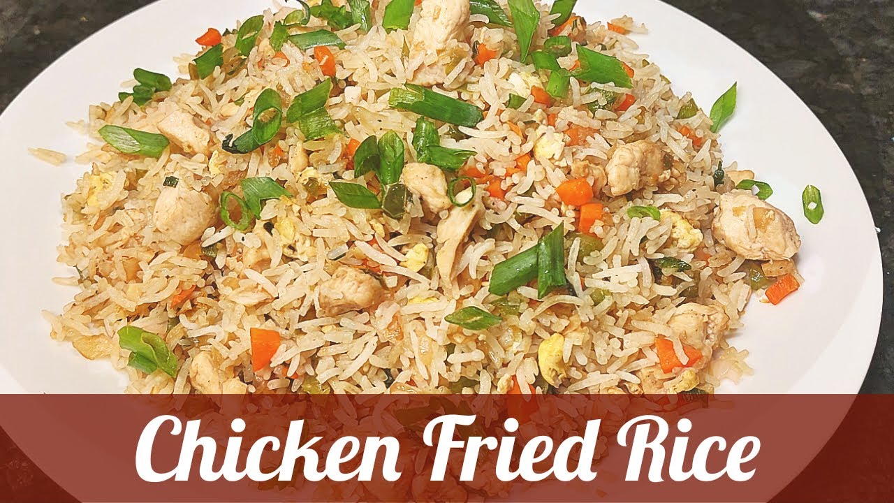 Chicken Fried Rice | How to cook chicken fried rice| Restaurant style ...