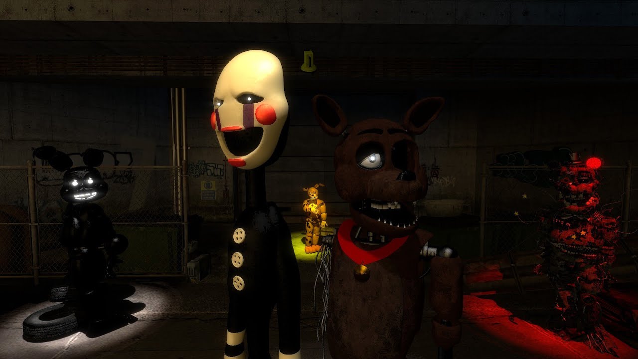 FNaF GMOD | Searching | Puppets Breakout Ep 6 - YouTube