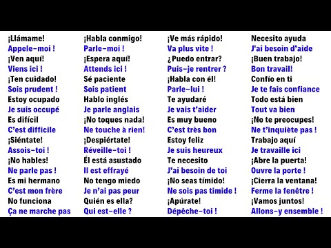 Écoutez ces 100 Phrases pour Parler Espagnol comme un Natif