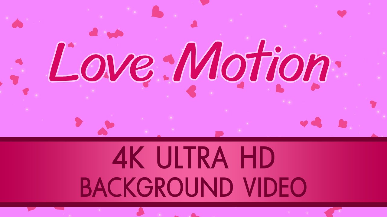 Love Motion Background Video : Red Heart Flying - YouTube