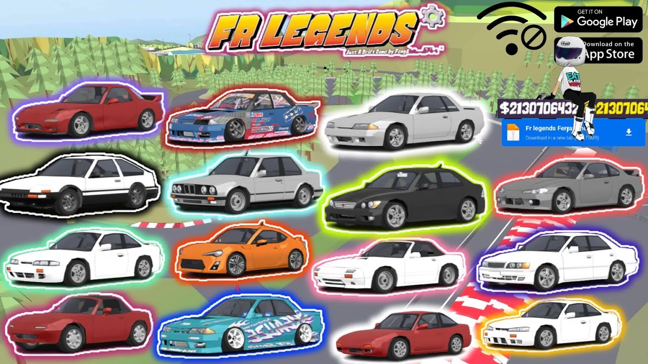 FR LEGENDS MOD PACK V0.3.3.1 | MIKAWA MOTORLAND | 890HP | REAL SIZE ...
