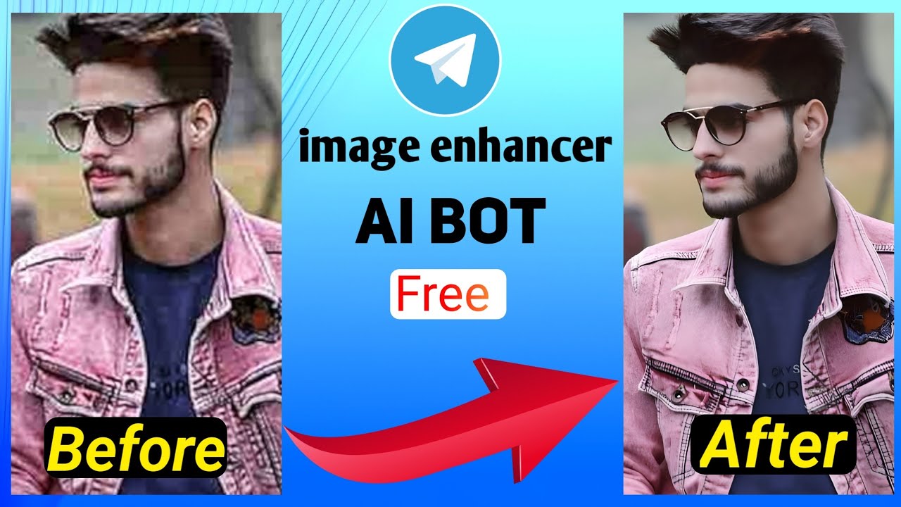 Telegram image quality Enhancer BOT | image quality increaser Ai | free ...
