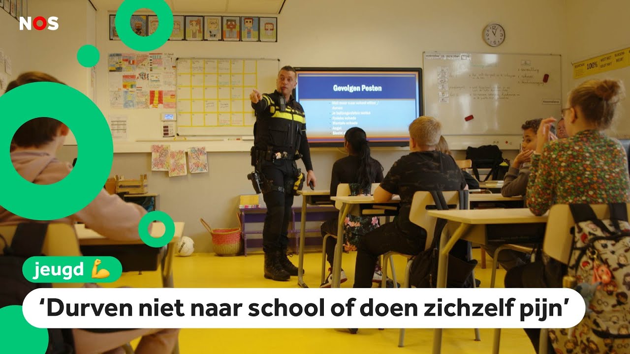 Agent Robin geeft les over online pesten - YouTube