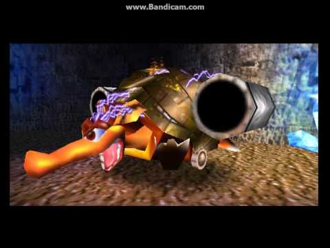 Donkey Kong 64: Part 83 Crystal Caves Boss 6 Army Dillo 2nd time - YouTube