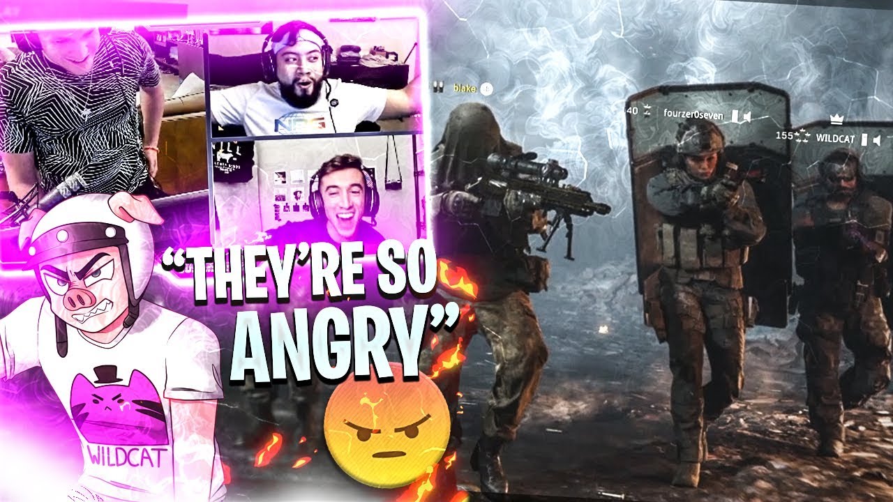 Making kids *RAGE* with WILDCAT, MOO & FOURZER0SEVEN in Call of Duty ...