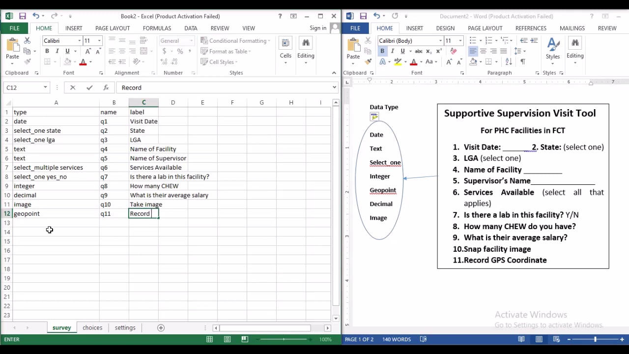 xlsform lesson 3 Part 2 - YouTube