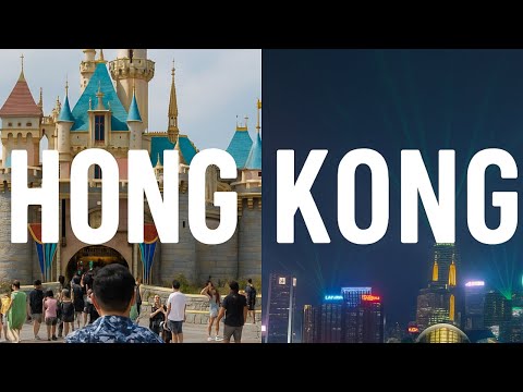Exploring Hong Kong: Disneyland + Symphony of Lights｜XUMAX 走进香港：迪士尼+幻彩咏香江，一天两段感受｜XUMAX 城市漫游