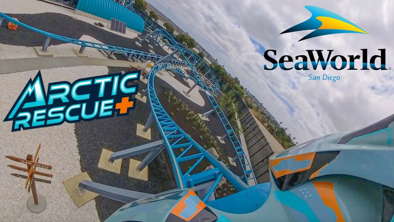 [NEW FOR 2023] Arctic Rescue - 4K On-Ride POV - 🇺🇸 SeaWorld San Diego ...