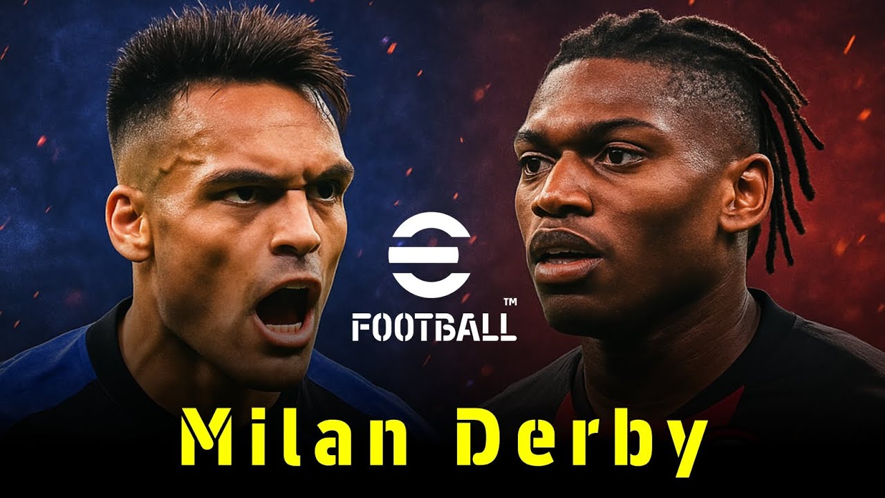 Milan Derby | AC Milan vs Inter Milan | eFootball Gameplay 2025 | ABSS ...