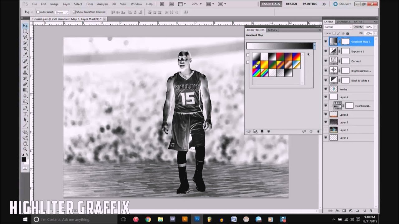 Adobe Photoshop Tutorial Series Part 4 - Color Corrections - YouTube