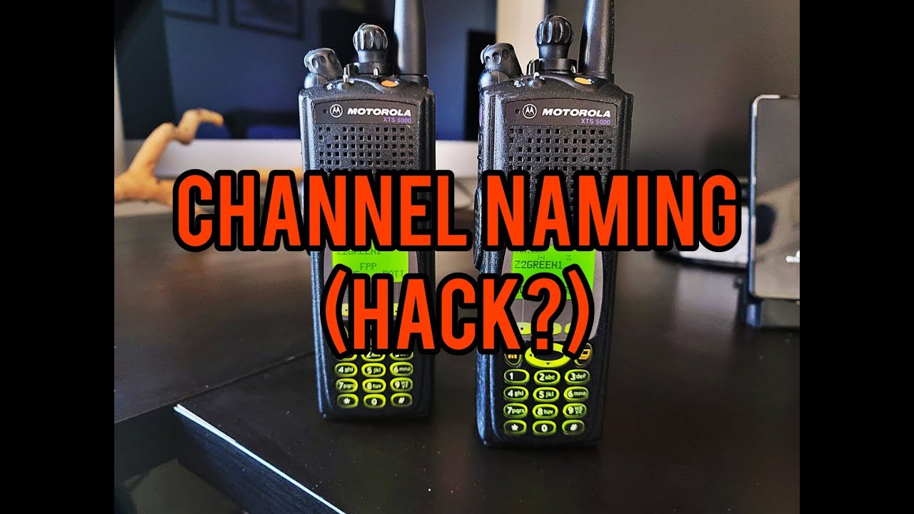 Channel Naming your Two-way Radios - YouTube