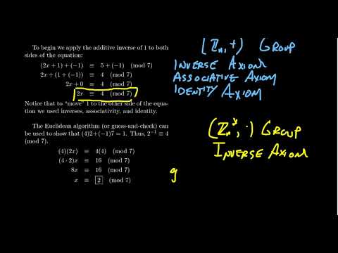 Solving Equations in Groups - YouTube