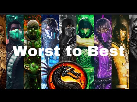 Mortal Kombat Tiers list Ranking (Best to Worst) - YouTube