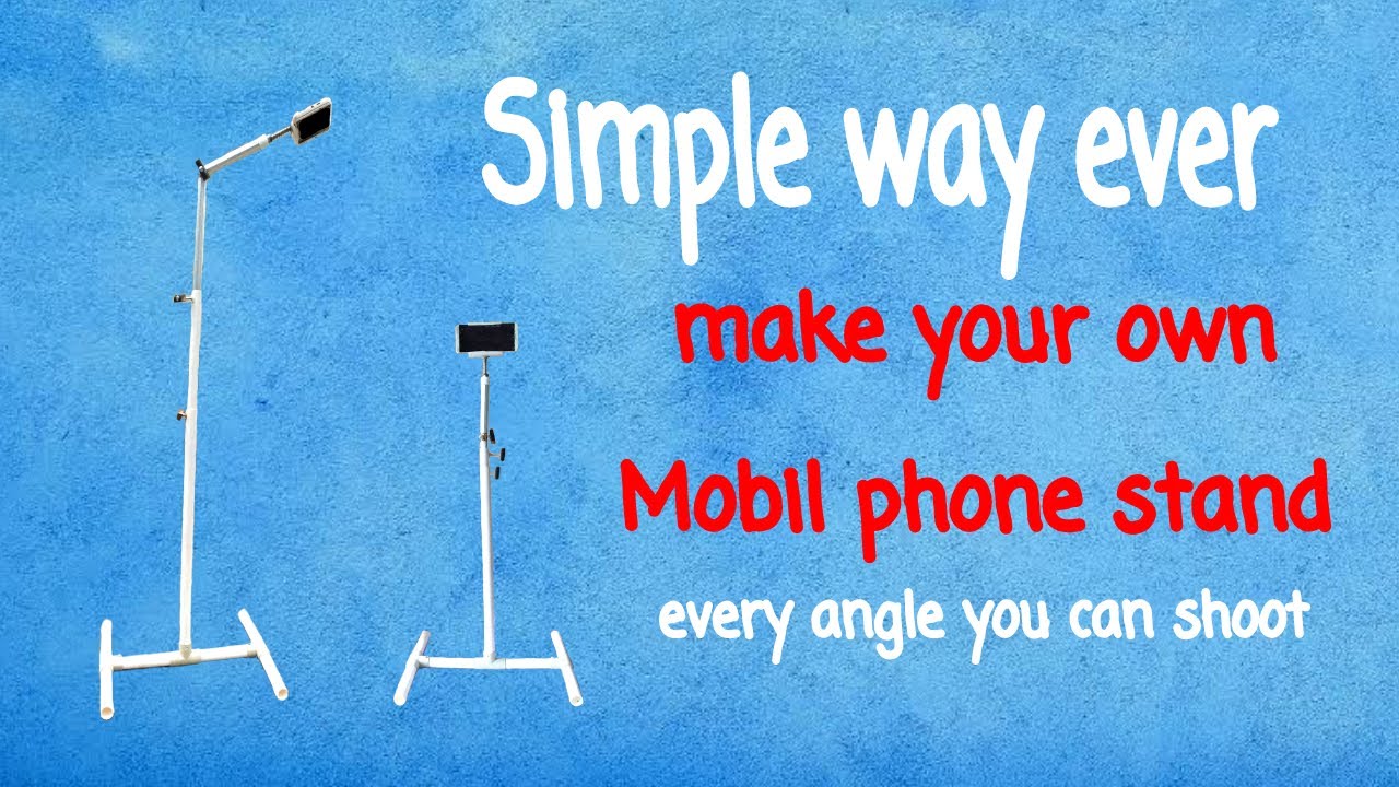 How to make tripod stand at home - YouTube