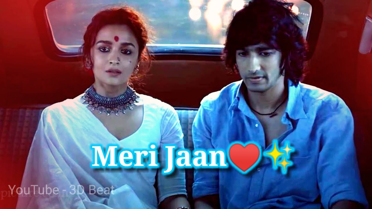 8D | Meri Jaan | Alia Bhatt, Shantanu Maheshwari | Neeti Mohan ...