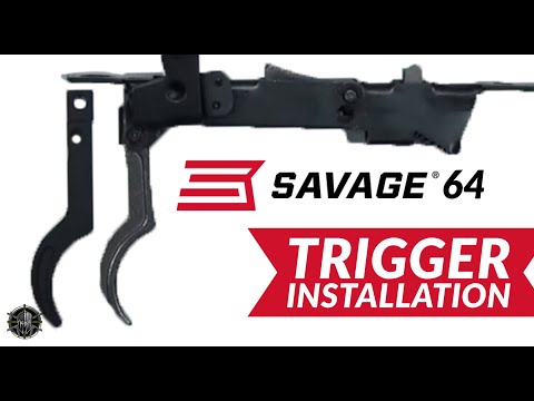 Savage 64 Target Trigger Installation by MCARBO - YouTube