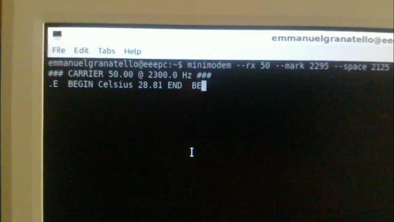 Minimodem Arduino RTTY - YouTube