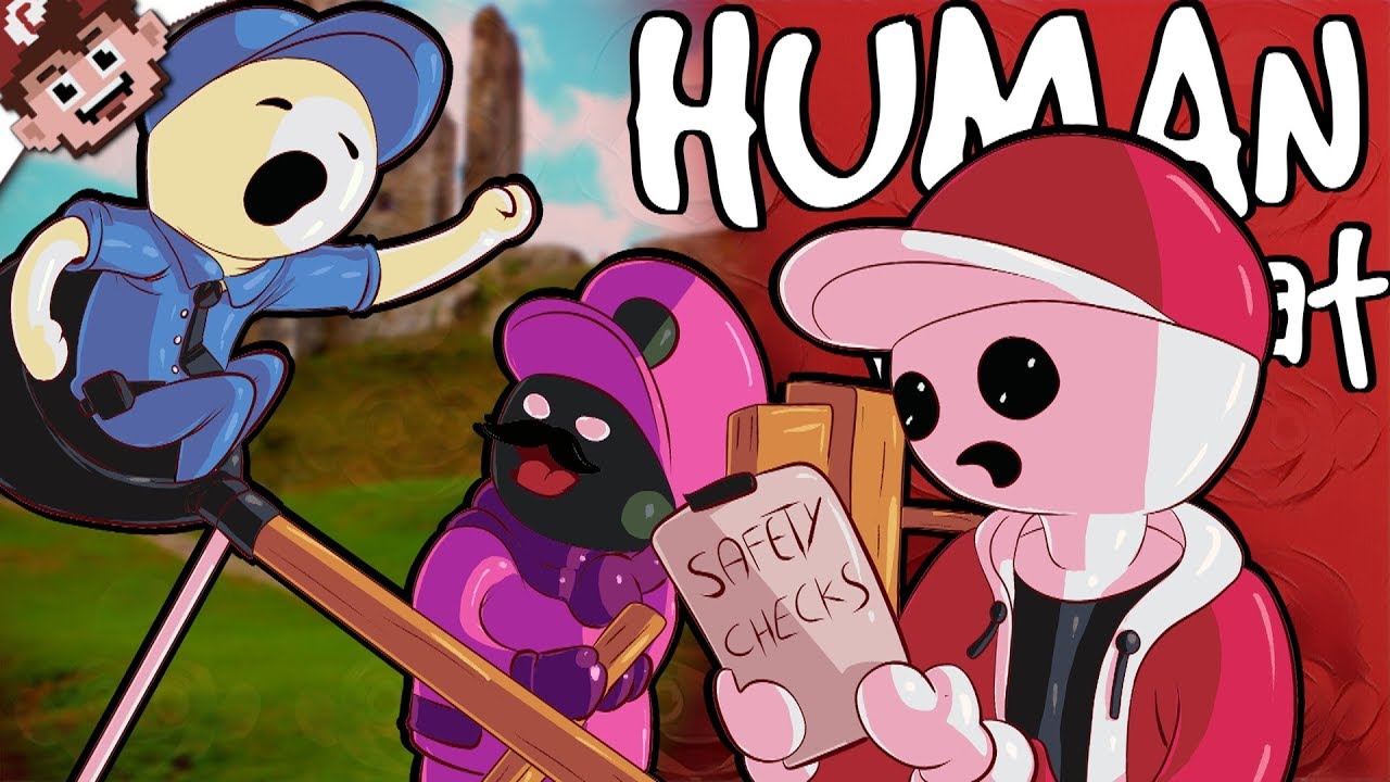 FLOPPY CHAOS in The CASTLE! | Ridiculously Funny Co-op Game! (Human ...