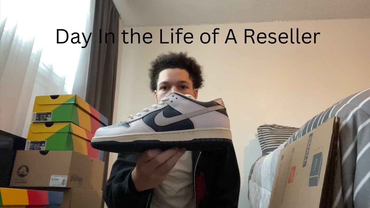 Day in the Life of A Sneaker Reseller! (Shipping $1000 Worth of Shoes ...