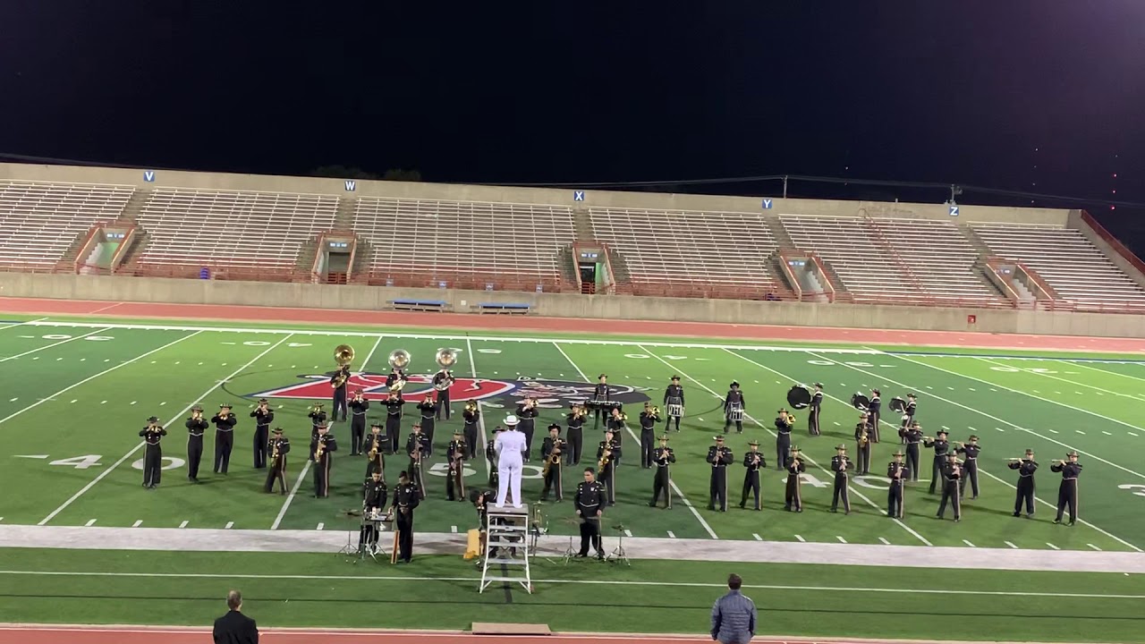 Longhorn Band 2019 UIL marching contest.. W. T. White High school Band ...