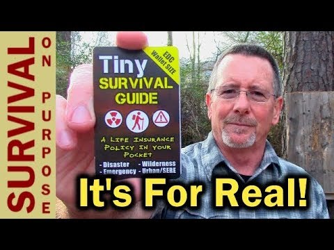 Tiny Survival Guide Review - Every Survival Kit Needs One of These - YouTube