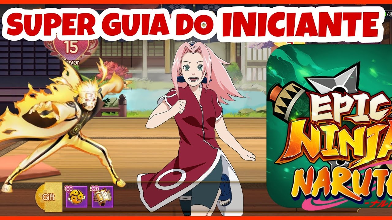 GUIA DO INICIANTE NO EPIC NINJA GOD,APRENDA TUDO DO COMEÇO NESSE SUPER ...