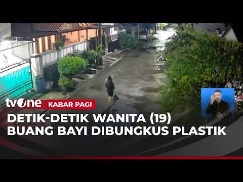 CCTV Remaja 19 Tahun Buang Bayi Hasil Hubungan Gelap | Kabar Pagi