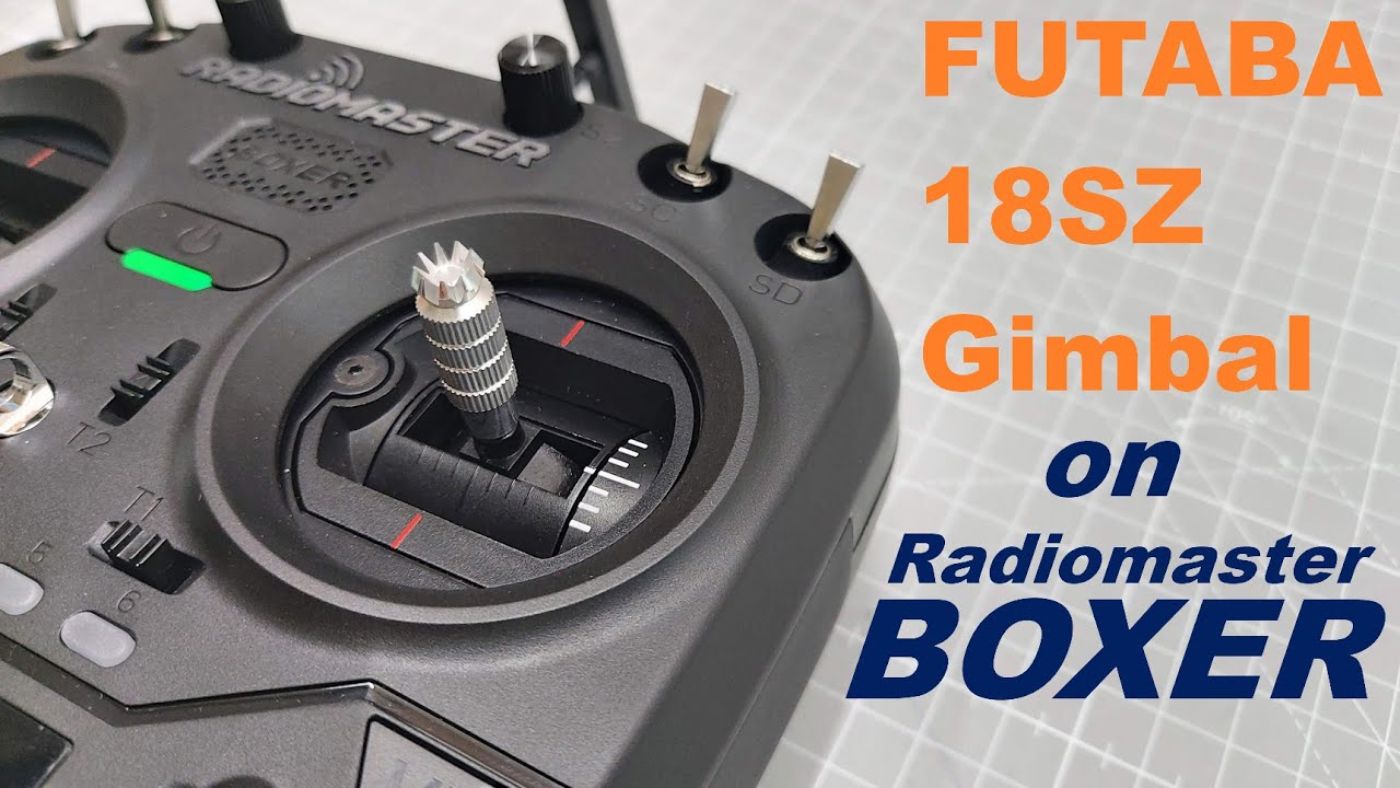 BOXER + FUTABA 18SZ Gimbal - YouTube