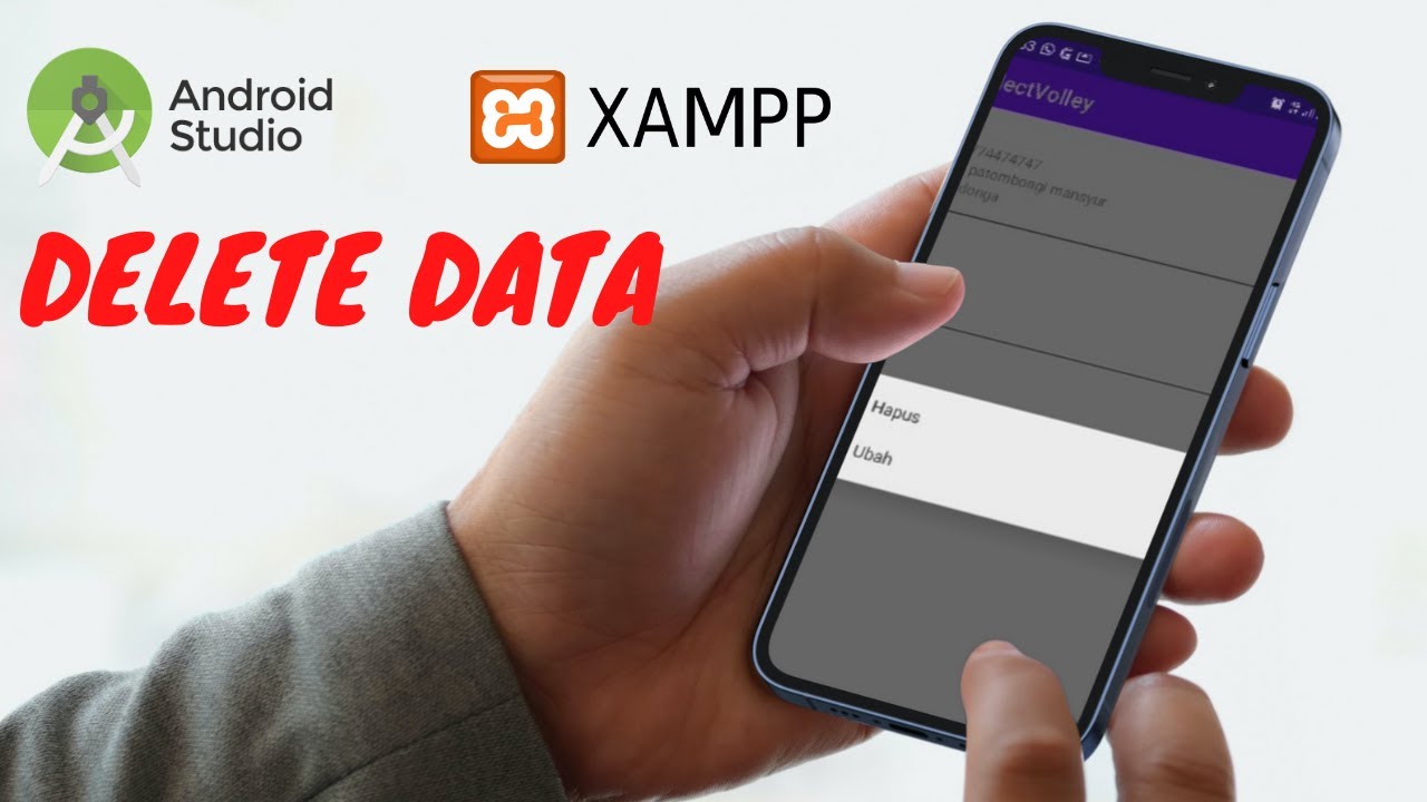 Delete atau Hapus Data MySQL di Android Studio Java Dengan Library ...