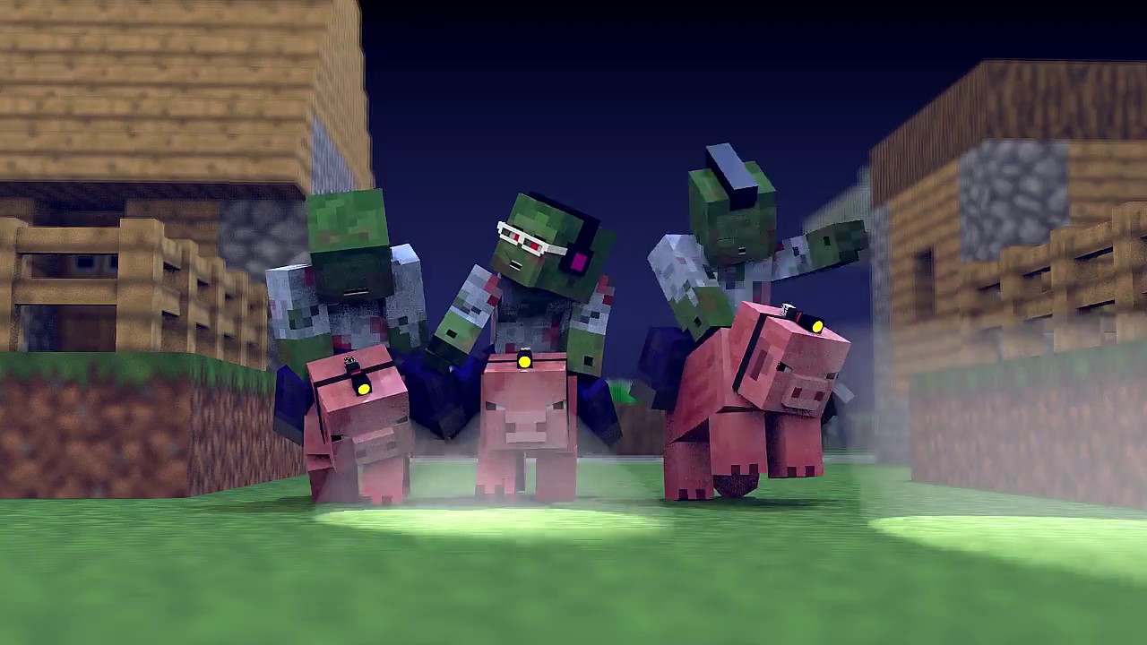 The village zombie episode one (minecraft animation) - YouTube