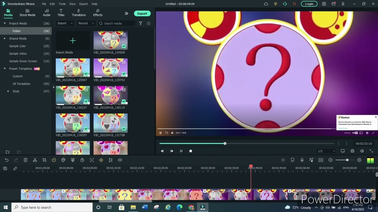 And you know what that means Everybody say, Mystery Mouseketool ...