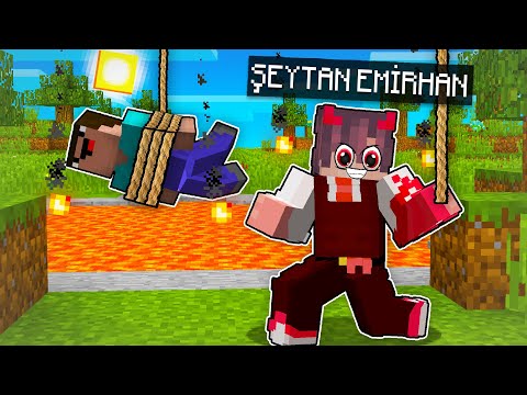 ŞEYTAN EMİRHAN'a DÖNÜŞTÜM! 👹 - Minecraft