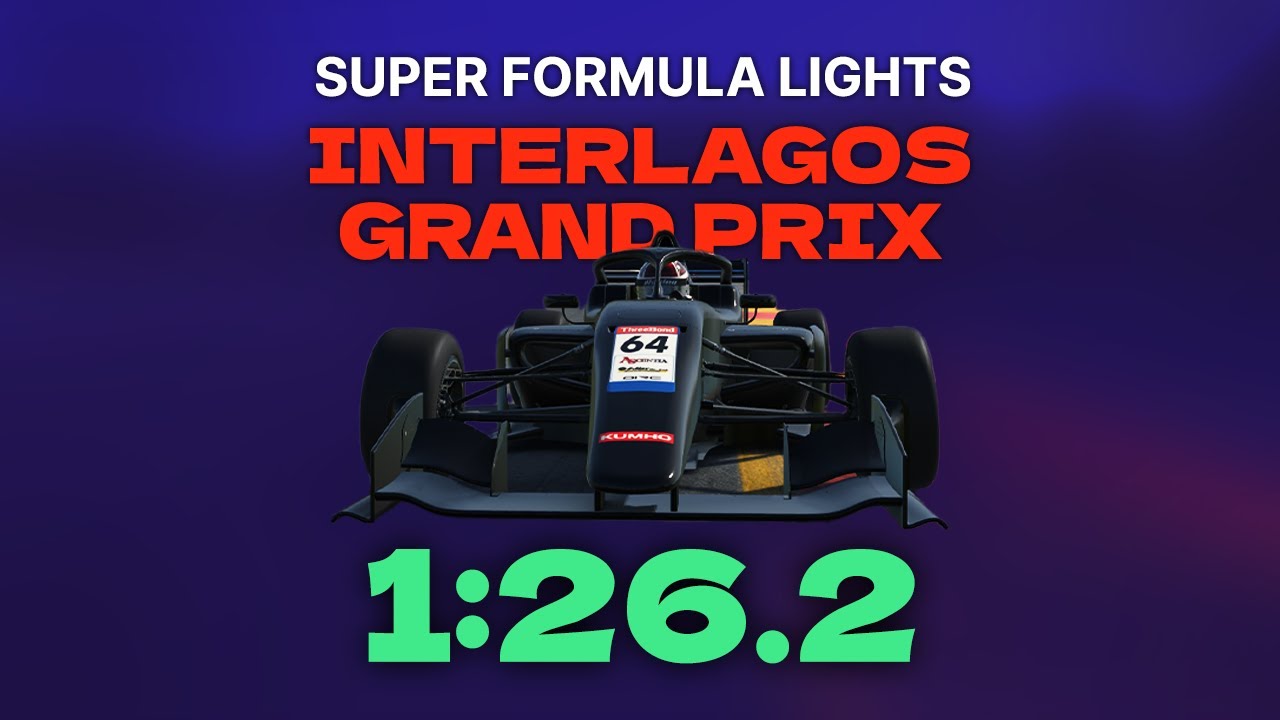 Formula C - Autódromo José Carlos Pace 1:26.2 - Super Formula Lights ...