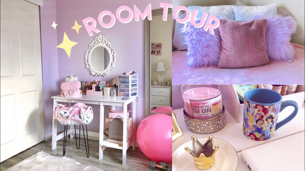 2019♡Princess Room Tour + Vanity aTour! *aesthetically pleasing* - YouTube