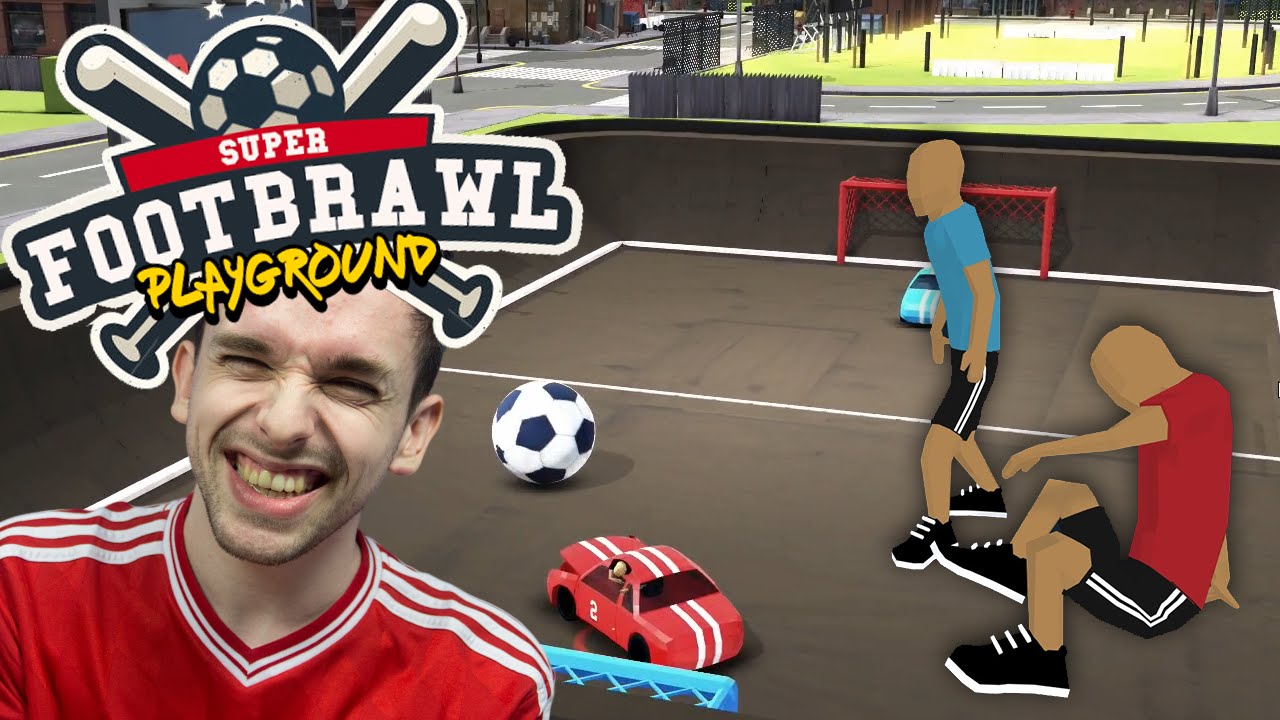 GEKKE PHYSICS!!? (Footbrawl Playground Alpha) - YouTube