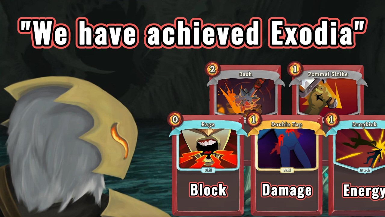 Rage, Bash, Double Tap, Pommel Strike, and Dropkick Walk into a Spire ...