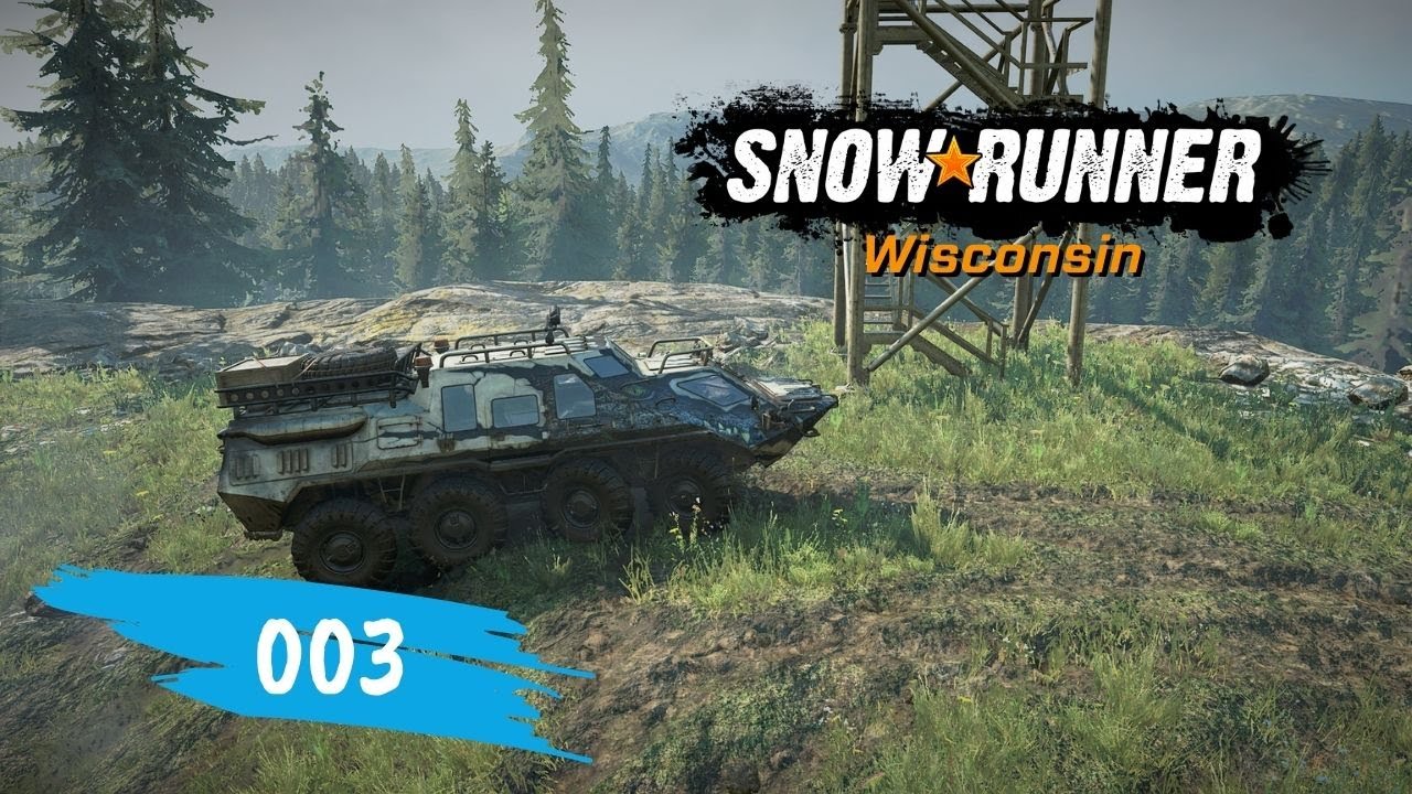 die ersten Upgrades - Snow Runner (Wisconsin) 003 - PC Lets Play ...