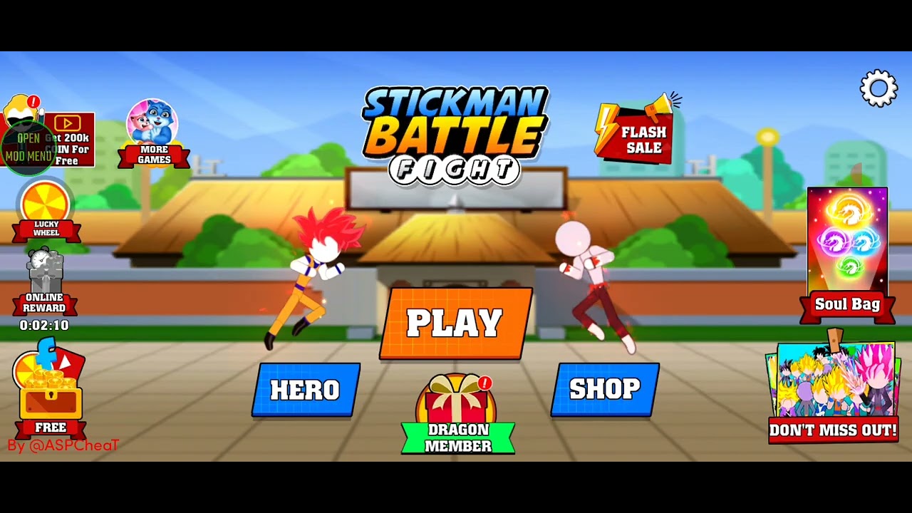 Stickman Battle Fight Mod Menu versi 2.9 - YouTube