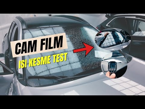 Cam film ısı kesme testi ve uygulama aşamaları