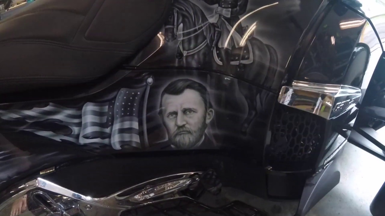 Sin On Tin Custom Painted Spyder - YouTube