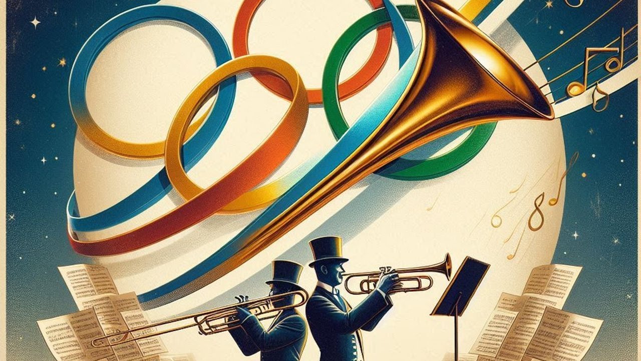 Learn the Paris 2024 Olympic Theme "Parade" for Brass Duet by Victor Le ...