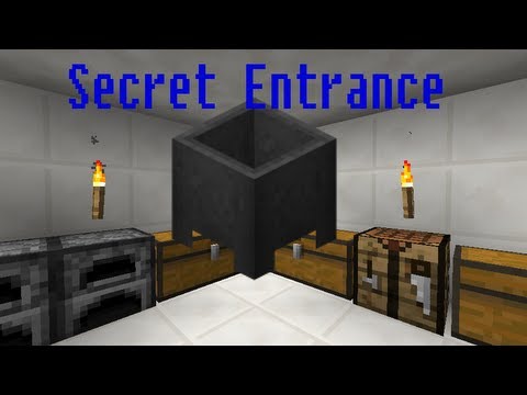 Minecraft: 1.6 Secret Cauldron Door - YouTube