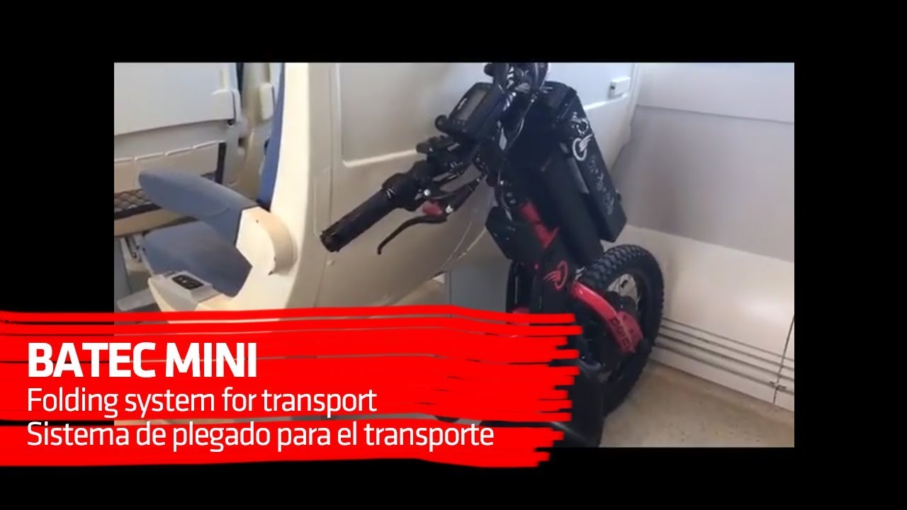The new folding system on the BATEC MINI - YouTube