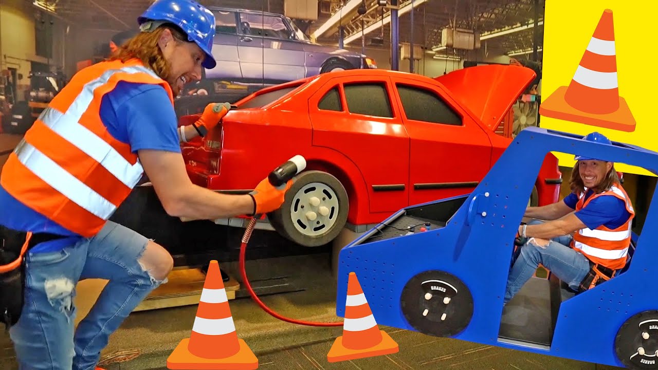 Play with Cars | Handyman Hal explores and play with Cars - YouTube