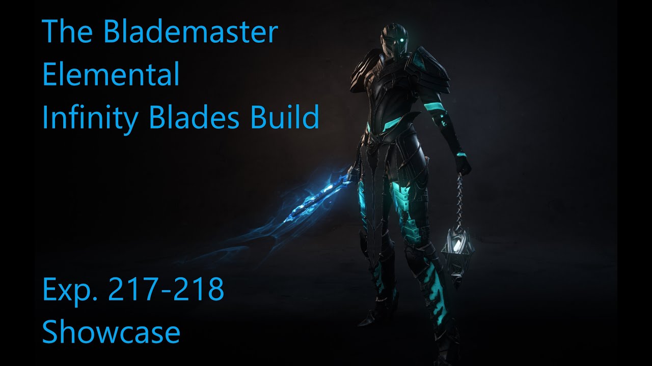 Wolcen Bloodtrail 1.1.4.2 The Blademaster. Elemental Infinity Blades ...